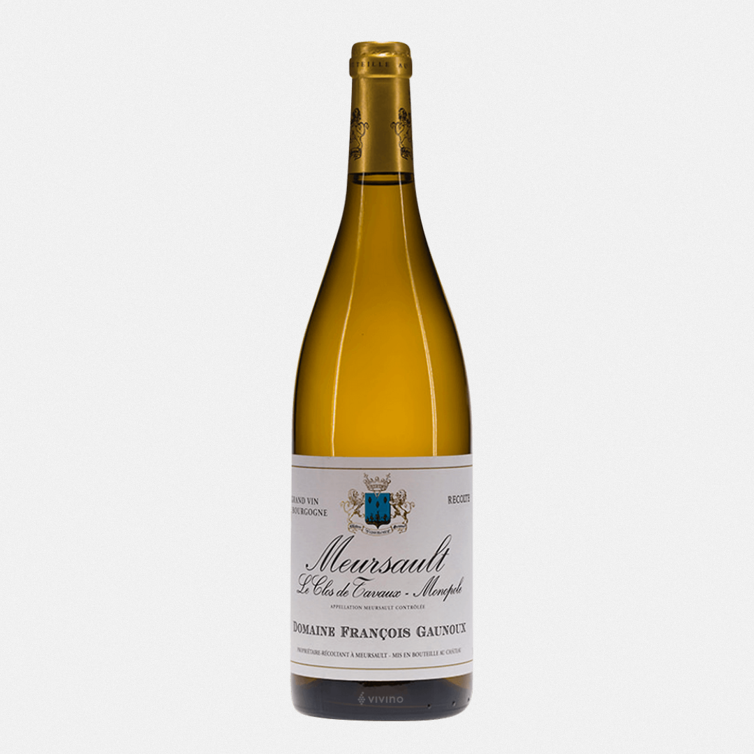 2020 Francois Gaunoux Meursault Clos Tavaux Monopole 750Ml Bottle ...
