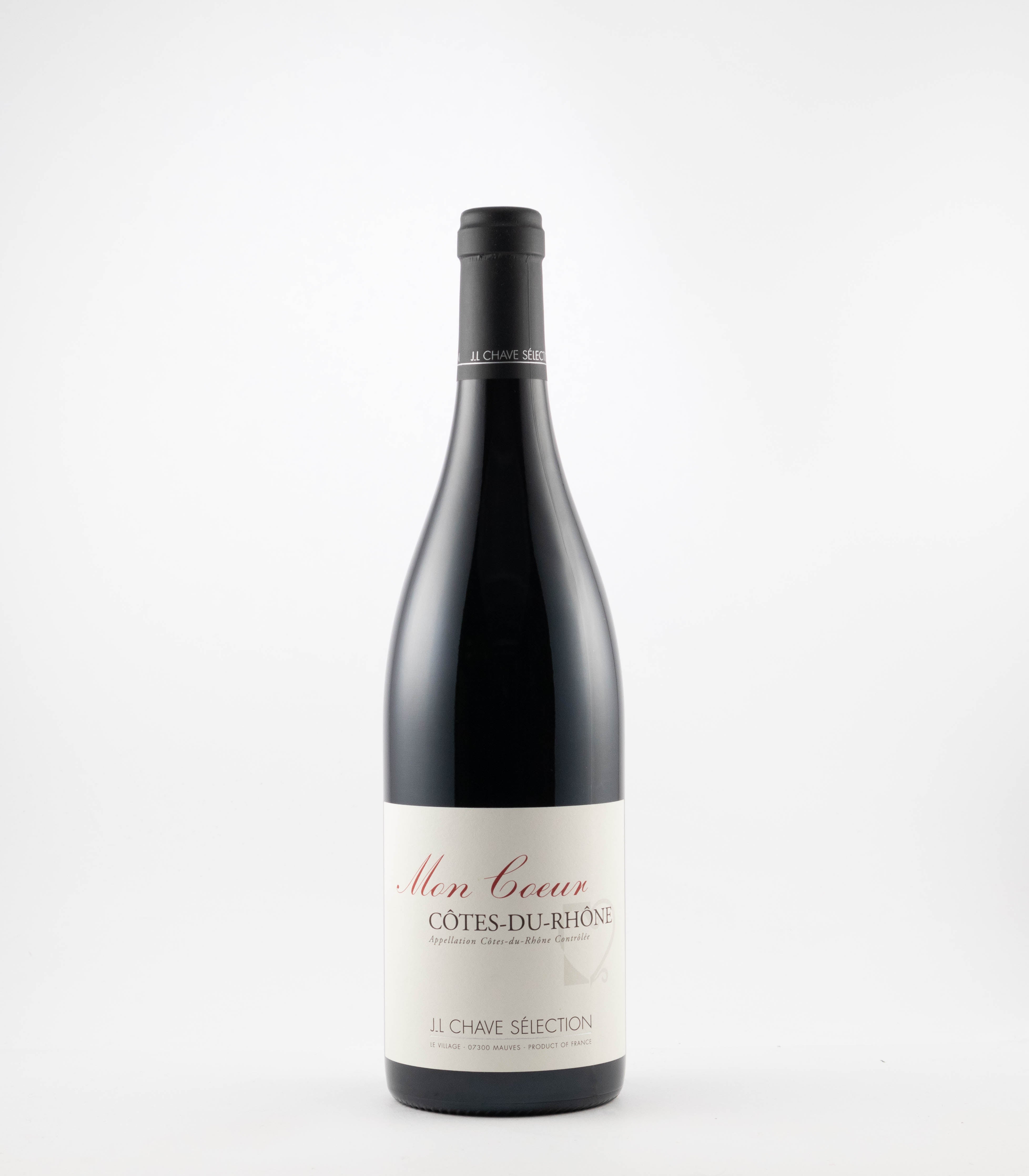 2020 J.L. Chave Selection Cotes du Rhone 'Mon Coeur' 750ml Bottle ...